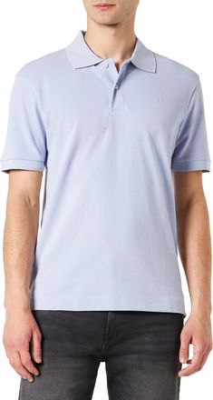Seidensticker Mens Slim Fit-Poloshirt Kurzarm Polo Shirt, Hellblau, XXL