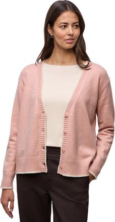 Street One Damen Cardigan mit Kontrastdetails