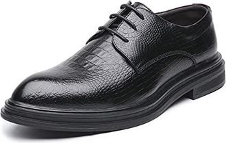 Generic Chaussures habill&eacute;es for Hommes, Chaussures Derby &agrave; Lacets, Tendance, Bout Rond, Similicuir, Semelle en Caoutchouc, Talon carr&eacute;, antid&eacute;rapantes, Basse