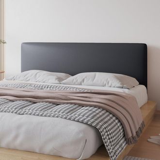 Generic Stretch Leder Tech Gewebe Bettkopfteil Bezug wasserdicht schmutzabweisend Kratzfest Kopfteil Bezug Rundummantelung Universelle Passform f&uuml;r Polsterbet