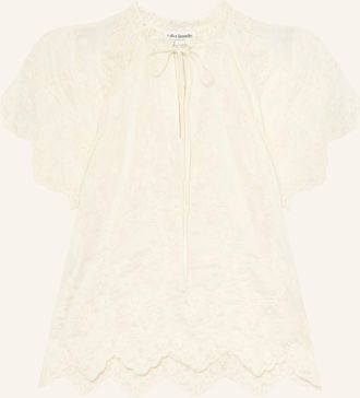 Lollys Laundry Lollys Laundry Blusenshirt Kalill Mit R&uuml;schen beige