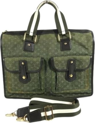 Louis Vuitton Sac &agrave; main Pre-owned- Sac bandouli&egrave;re - Femme - Pre-owned - Vert - Taille: ONE Size