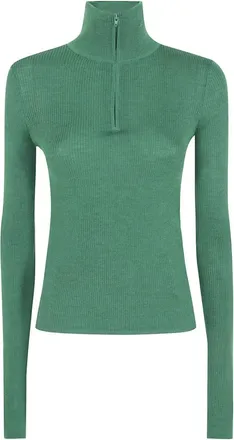 Frankie Shop Femme, Pulls, Vert, Taille: 40 FR Col roul&eacute;s