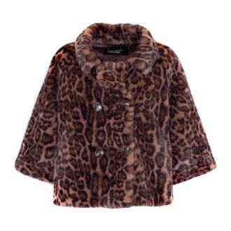 Lou Andr&eacute;a Damen, Jacken, Braun, SGr&ouml;&szlig;e