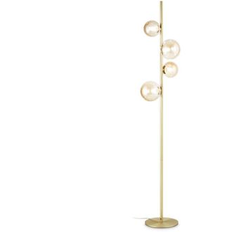 Ideal Lux Ideal Lux - perlage Lampadaire à 4 bras multiples en laiton