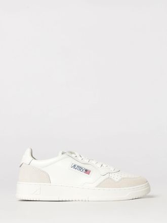 Autry Medalist Low Top Sneakers aus zweifarbigem Leder und Wildleder