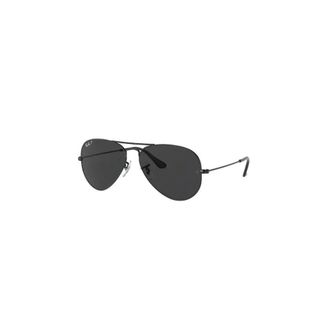 Ray-Ban unisex, Accessoires, Noir, Taille: 58 MM Lunettes de Soleil Aviator Classiques
