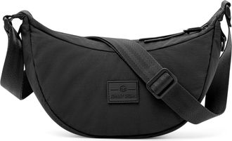 Johnny Urban Crossbody Bag Damen Herren Schwarz - Kaia Small - Bauchtasche im Halbmond Stil - Moon Bag - Kleine Tasche mit Verstellbarem Gurt - Wasserabweisend