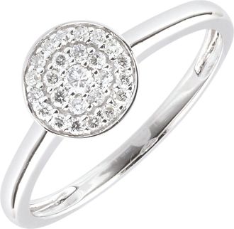 Edenly Ring Wertvolle Konstellation Weißgold