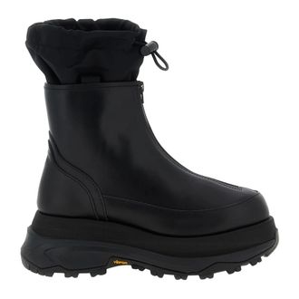 sacai Bottes &agrave; zip - Femme - Sport - Noir - Taille: 37 EU