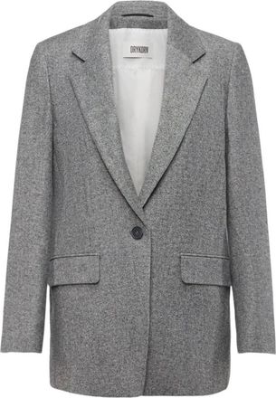 Drykorn Femme, Vestes, Gris, Taille: 40 FR Glendale Boyfriend Blazer