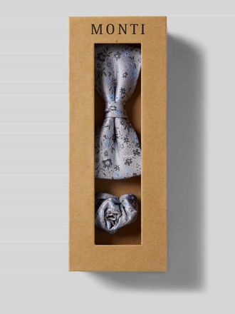 Monti Seidenfliege im Set mit Einstecktuch