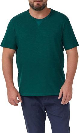 s.Oliver T-Shirt aus Heavy Jersey mit Flammgarnstruktur