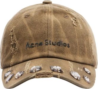 Acne Studios unisex, Accessoires, Vert, Taille: ONE Size Fn-Ux-Hats000396 Casquette