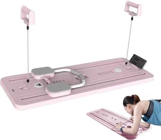 Generic Pilates Reformer Board | Fitnessger&auml;t f&uuml;r Training und &Uuml;bungen - Bauchmuskeltrainer f&uuml;r Core und Bauch,f&uuml;r Wohnung Hotel Fitnessstudio Wohnzimmer Zuha