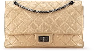 Chanel Hobo Bags - Reissue 2.55 Aged Calfskin Double Flap 227 - Gr. unisize - in Gold - f&uuml;r Damen