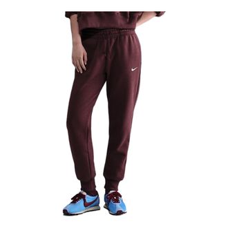 Nike Nike Damen Phnx FLC Mr Std Hose, Burgundy Crush/Sail, XXL