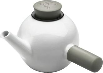 Qdo Qdo 17000045 Teekanne, Porzellan, Taupe, 1L