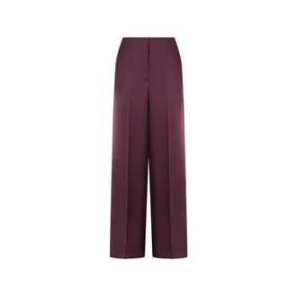 Pinko Pinko, Femme, Pantalons, Rouge, Taille: 44 FR Wide Pantalons