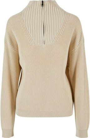 Urban Classics Sweatjacke Urban Classics Damen Ladies Oversized Knit Troyer