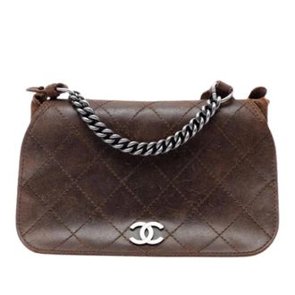 Chanel Pre-owned Vintage Crossbody Bag - - Pre-owned - Damen - Braun - ONE SIZE