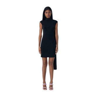 Jean Paul Gaultier Viskose Mini-Kleid - - Dresses - Damen - Schwarzk - 2XS
