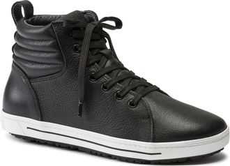 Birkenstock Berufsschn&uuml;rschuh Kn&ouml;chelhoch Schutzklasse 02 &Ouml;l & Benzinresistent Antistatisch - Obermaterial Leder - Modell QO 700 1011249 Gr&ouml;&szlig;e 41