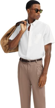 Bugatti Herren Hemd Button-Down Kurzarm Modern Fit