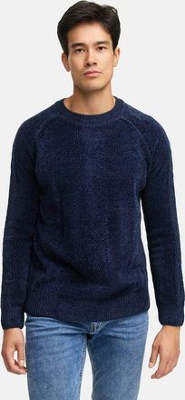 Indicode Strickpullover Herren INOlio Pullover Herrenpullover Herren Pullover mit Rundhalsausschnitt und Strickstruktur