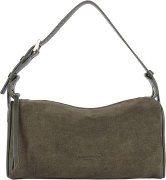Lancaster Tasche aus Wildlederimitat in Rechteckform - - Bags - Damen - Gr&uuml;n - ONE SIZE