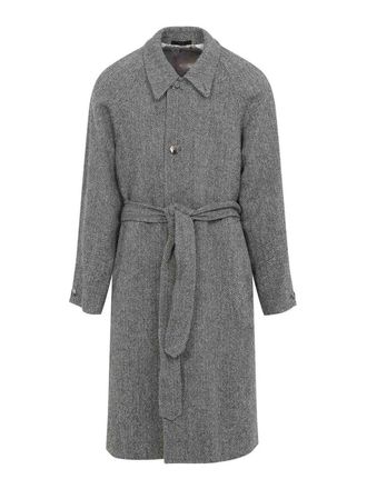 Paul Smith Manteau Au Genou - Marron