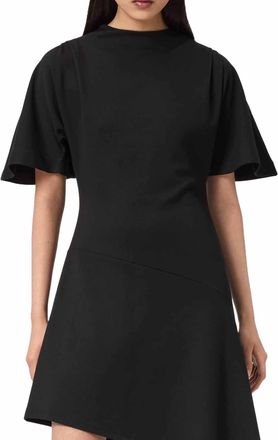 AllSaints Allsaints Damen Rosa Mini Dress Kleid, Schwarz, 32