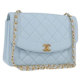 Chanel Pre-owned Vintage Schultertasche - - Pre-owned - Damen - Blau - ONE SIZE