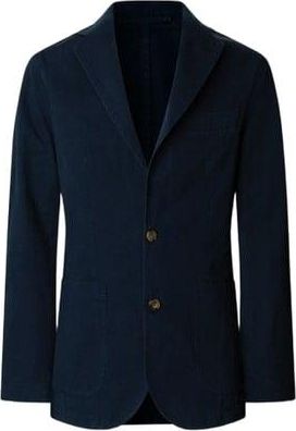 Fa&ccedil;onnable Blazer cintr&eacute; en coton et lin