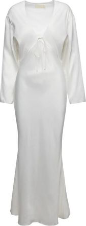 Wakakuu Icons Femme, Robes, Blanc, Taille: 44 FR Maxi Robes