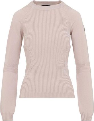 Moncler Rundhalspullover - Hellrosa