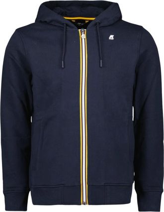 K-Way Homme, Sweatshirts et sweats à capuche, Bleu, Taille: M SweaT-shirt zippé Homme Anthony