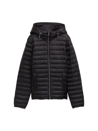 Tom Tailor Damen Lightweight Steppjacke mit Kapuze