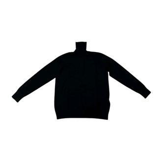 Fay Langarm-Rollkragenpullover - - Knitwear - Damen - Schwarzk - L