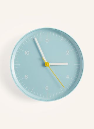 HAY Wanduhr blau