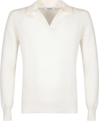 Gran Sasso Herren, Strickwaren, Wei&szlig;, XLGr&ouml;&szlig;e