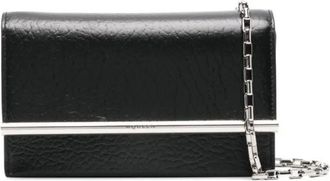 Alexander McQueen Alexander McQueen Hobo Bags - Textured Black Bag With Concealed Press-Stud - Gr. unisize - in Schwarz - für Damen