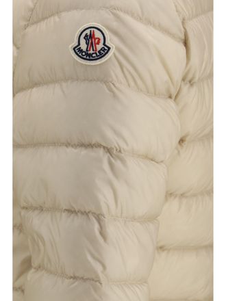 Moncler Womens Down Jacket Lans Beige Polyamide
