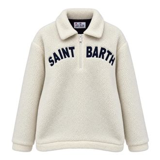 Saint Barth Teddy-Fleecejacke - - Sport - unisex - Beige - M