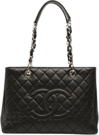 Chanel Pre-owned Grand Shopping Tote - - Pre-owned - Damen - Schwarzk - ONE SIZE