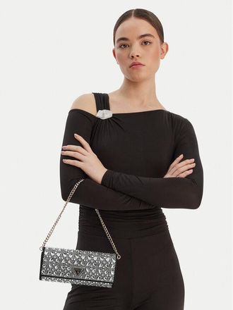 Guess Handtasche Elsie Mini HWSC96 50710 Silberfarben