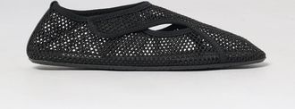 Alaia Ballerinas aus perforiertem Netz-Nylon mit Klettverschluss