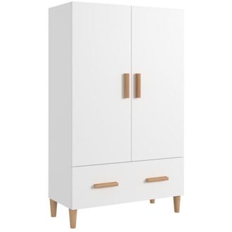 vidaXL Highboard Wei&szlig; 70x31x115 cm Holzwerkstoff vidaXL