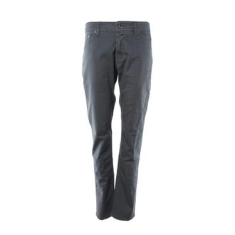Jacob Cohen Blaue Slim Fit Herrenhose - - Trousers - Herren - Blau - W32