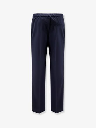 Hev&ograve; Mens Trousers Torre Chianca Blue Polyester